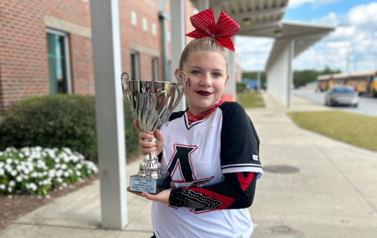Cheer’s Braylee Sharp Named Athlete of the Week – Allatoona Athletics